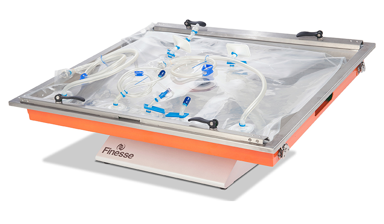 Next generation rocking platform with integrated single-use sensors ...